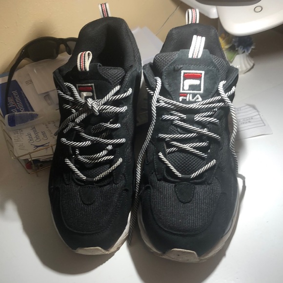 Fila | Shoes | Mens Fila Mesh And Suede Tennis Shoes Size 15 | Poshmark